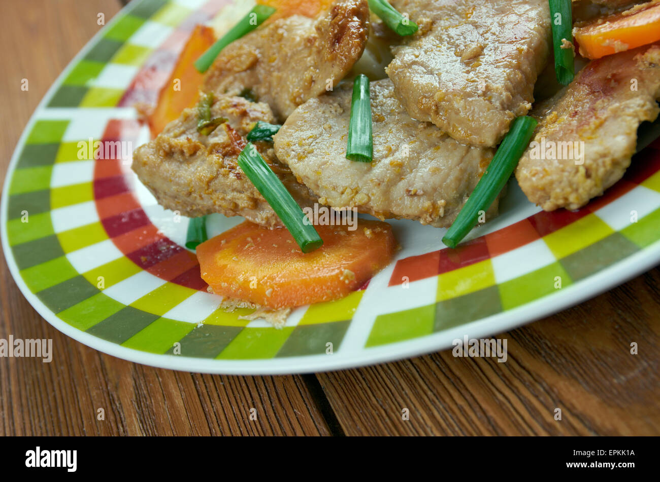 Sichuan Orange Beef Stock Photo - Alamy