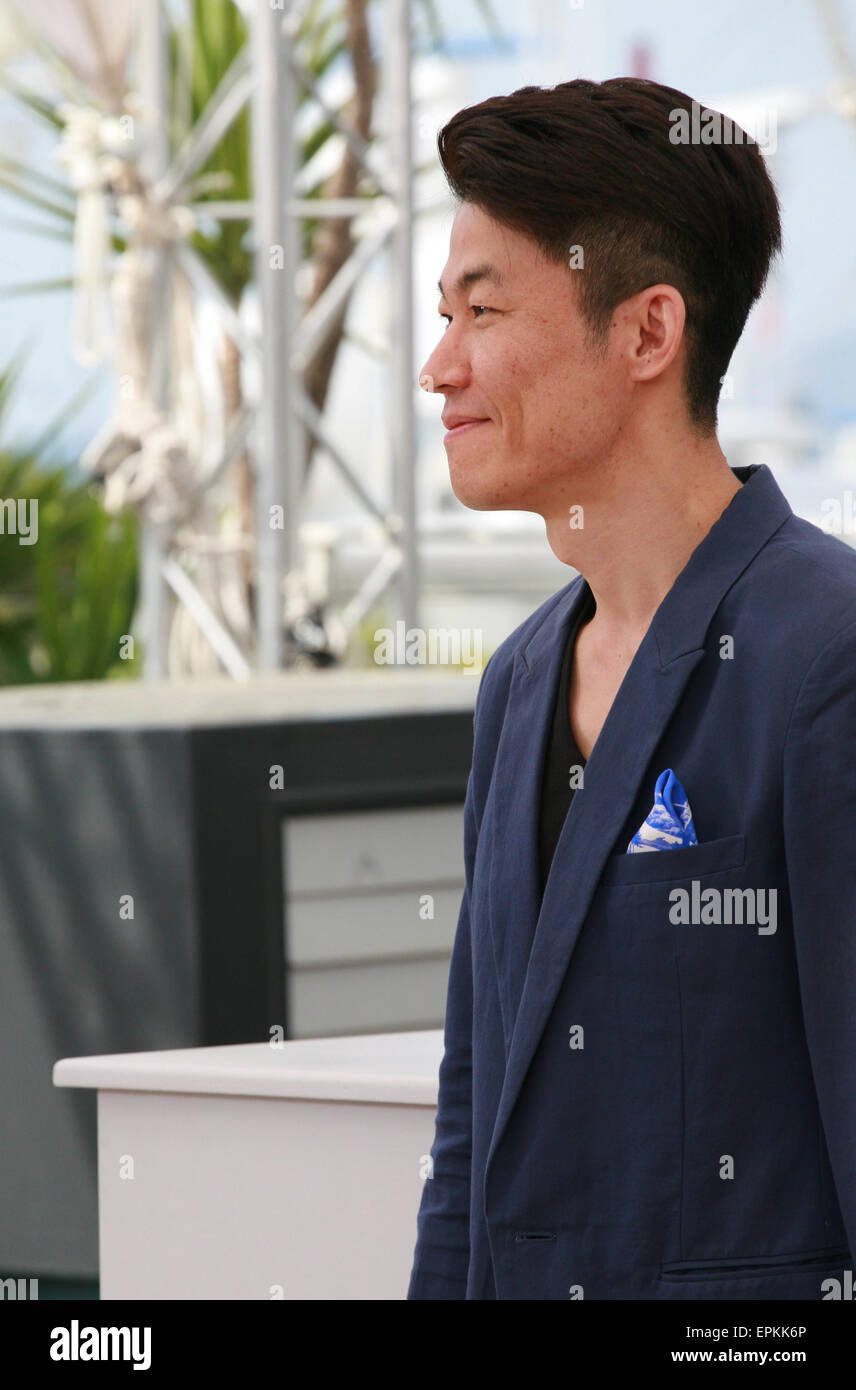Cannes, France. 19th May, 2015. Director Hong Won-Chan at the Office ...