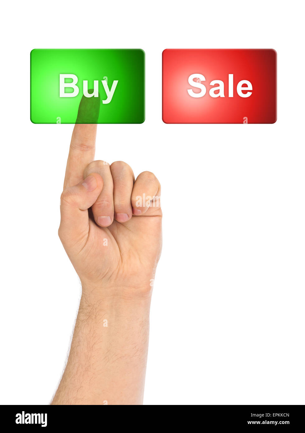 Two push buttons hi-res stock photography and images - Alamy