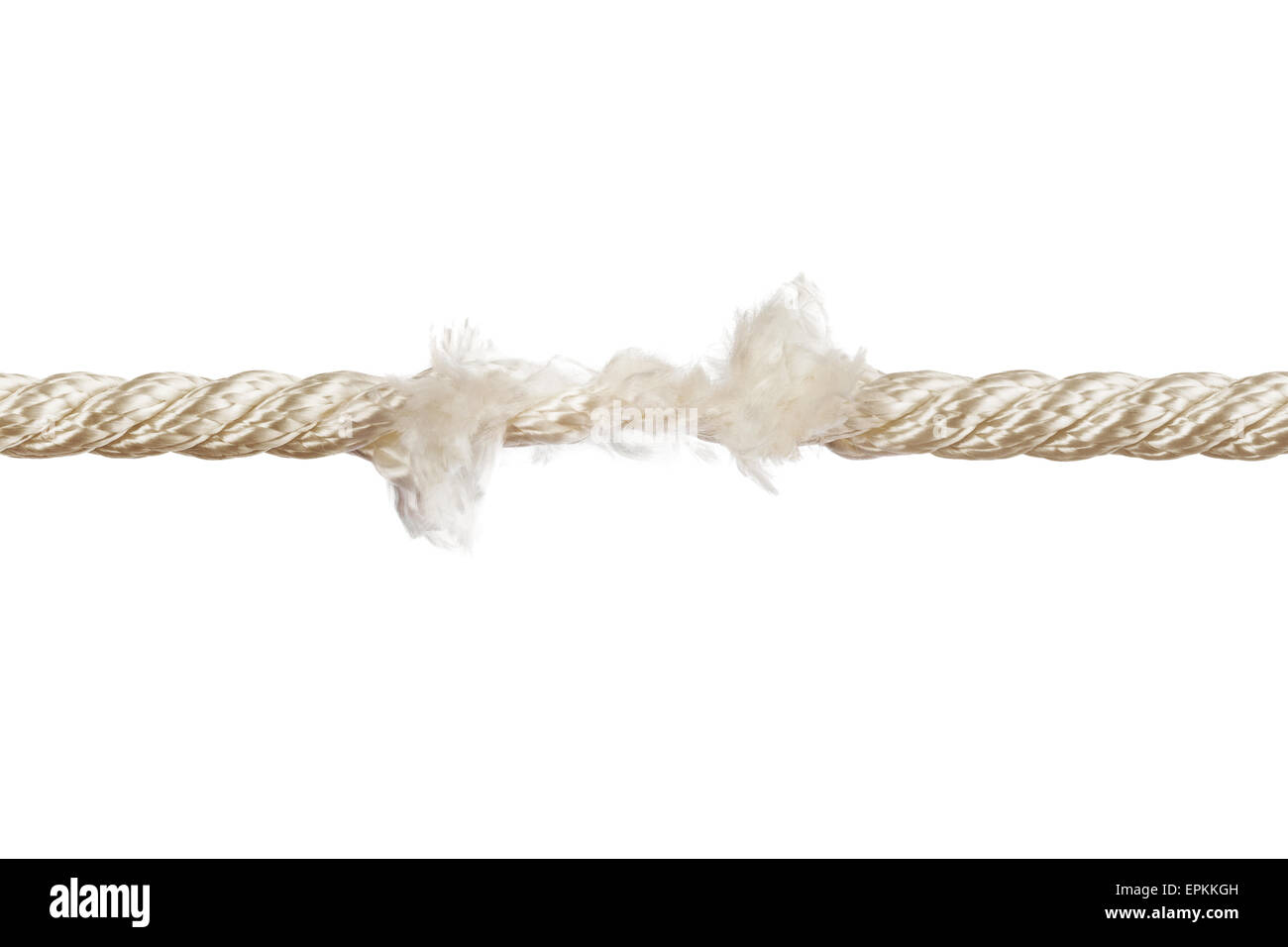Breaking rope hi-res stock photography and images - Alamy