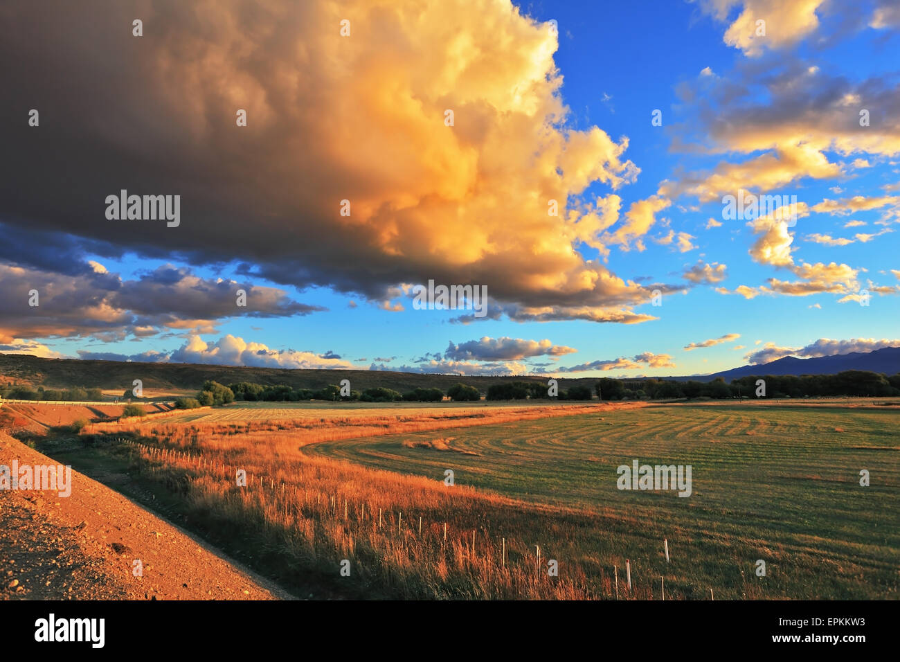 The beautiful huge storm cloud Stock Photo - Alamy