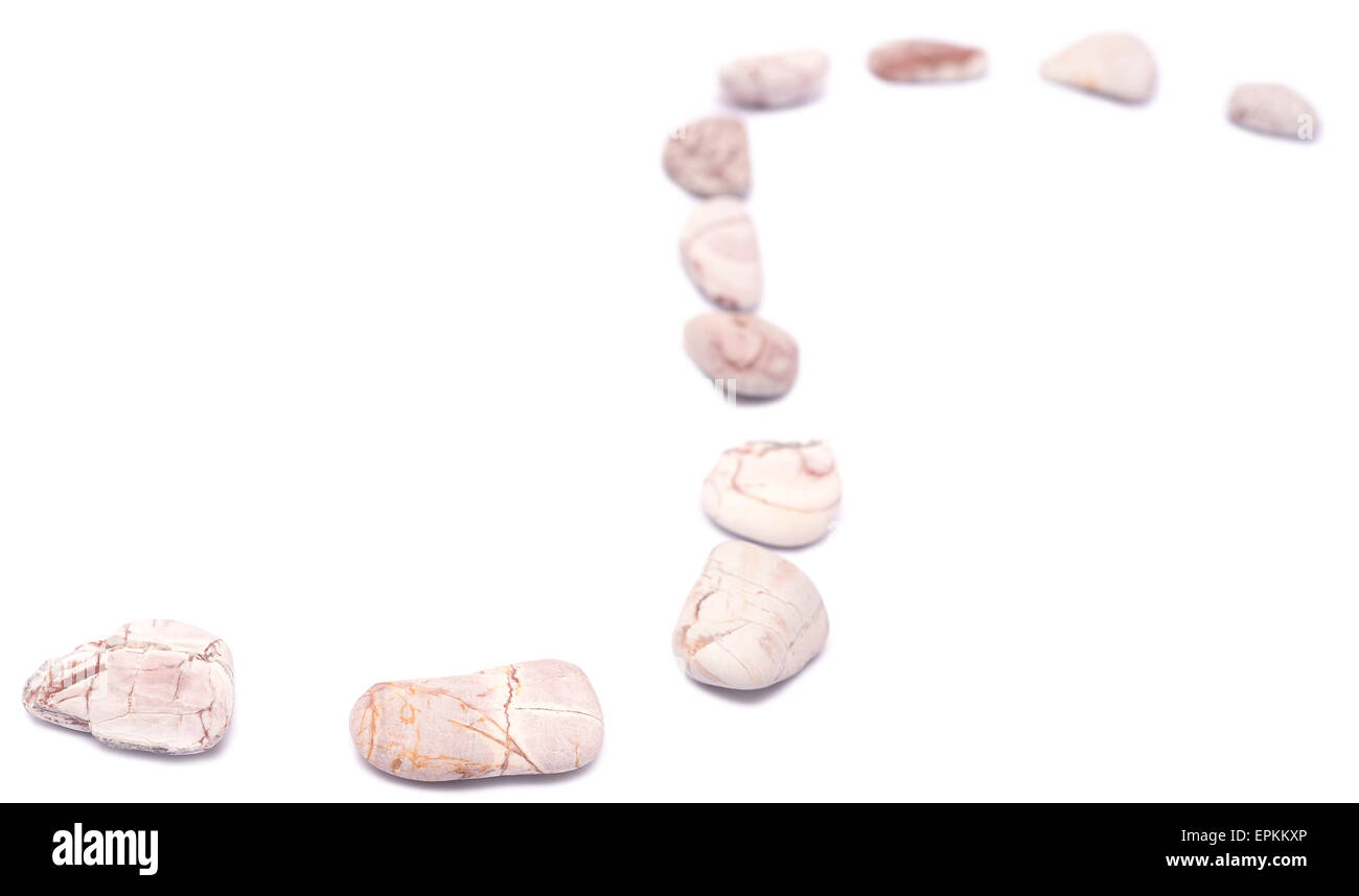 Striped pebbles Cut Out Stock Images & Pictures - Alamy