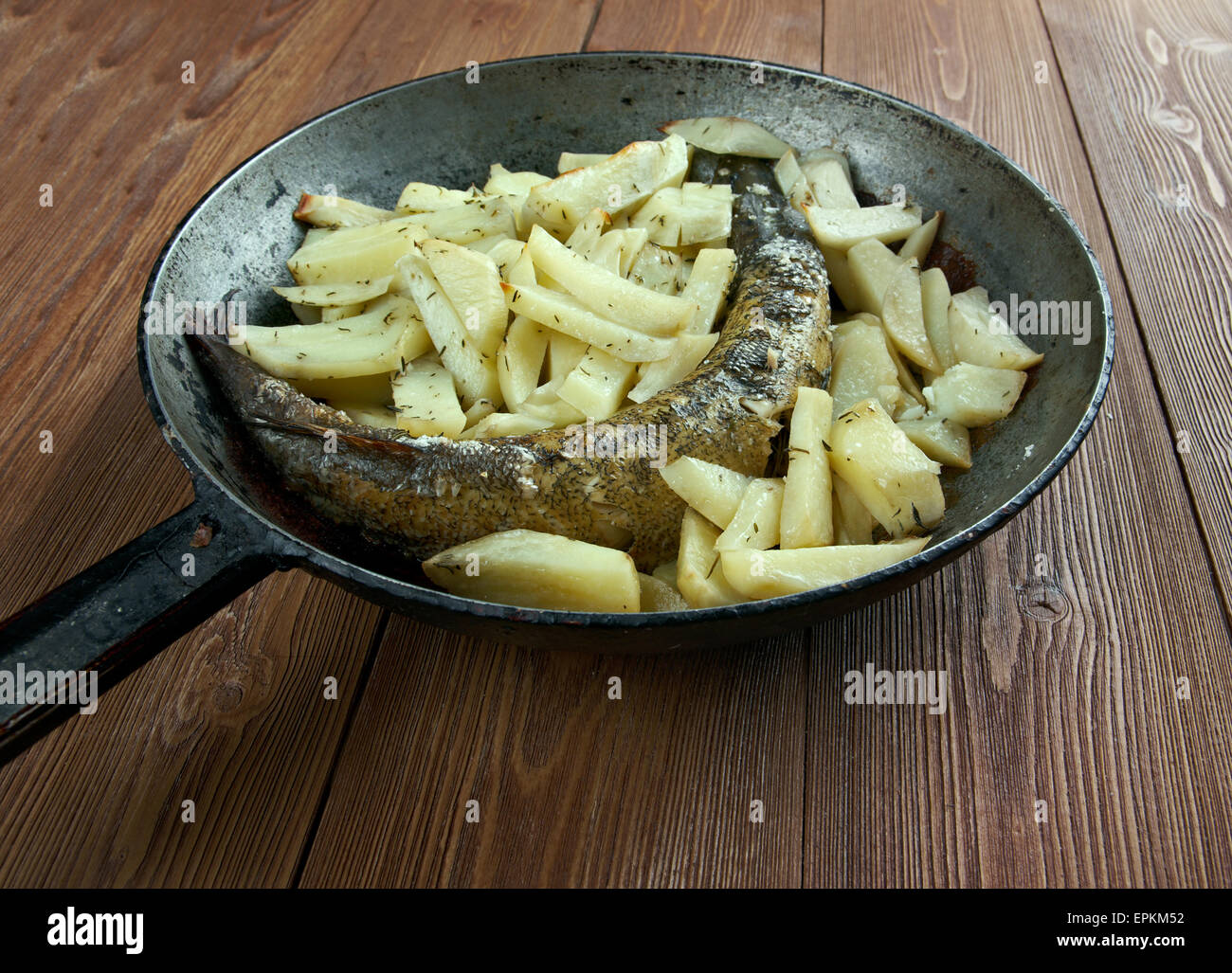 Baked pike hi-res stock photography and images - Alamy