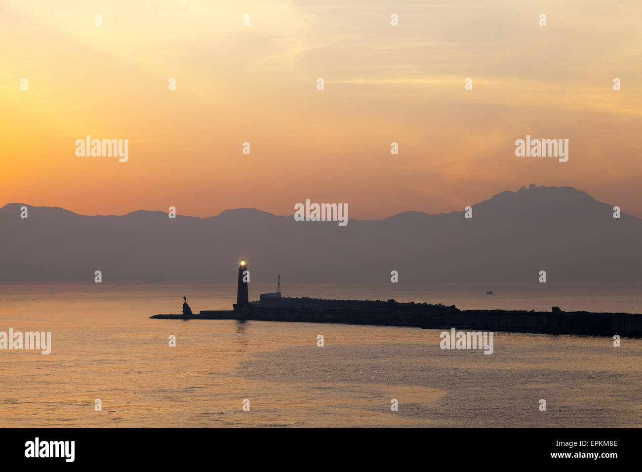 The harbor of naples hi-res stock photography and images - Alamy