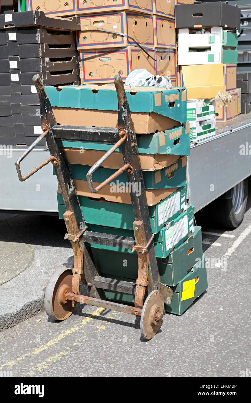 Cargo dolly hi-res stock photography and images - Alamy