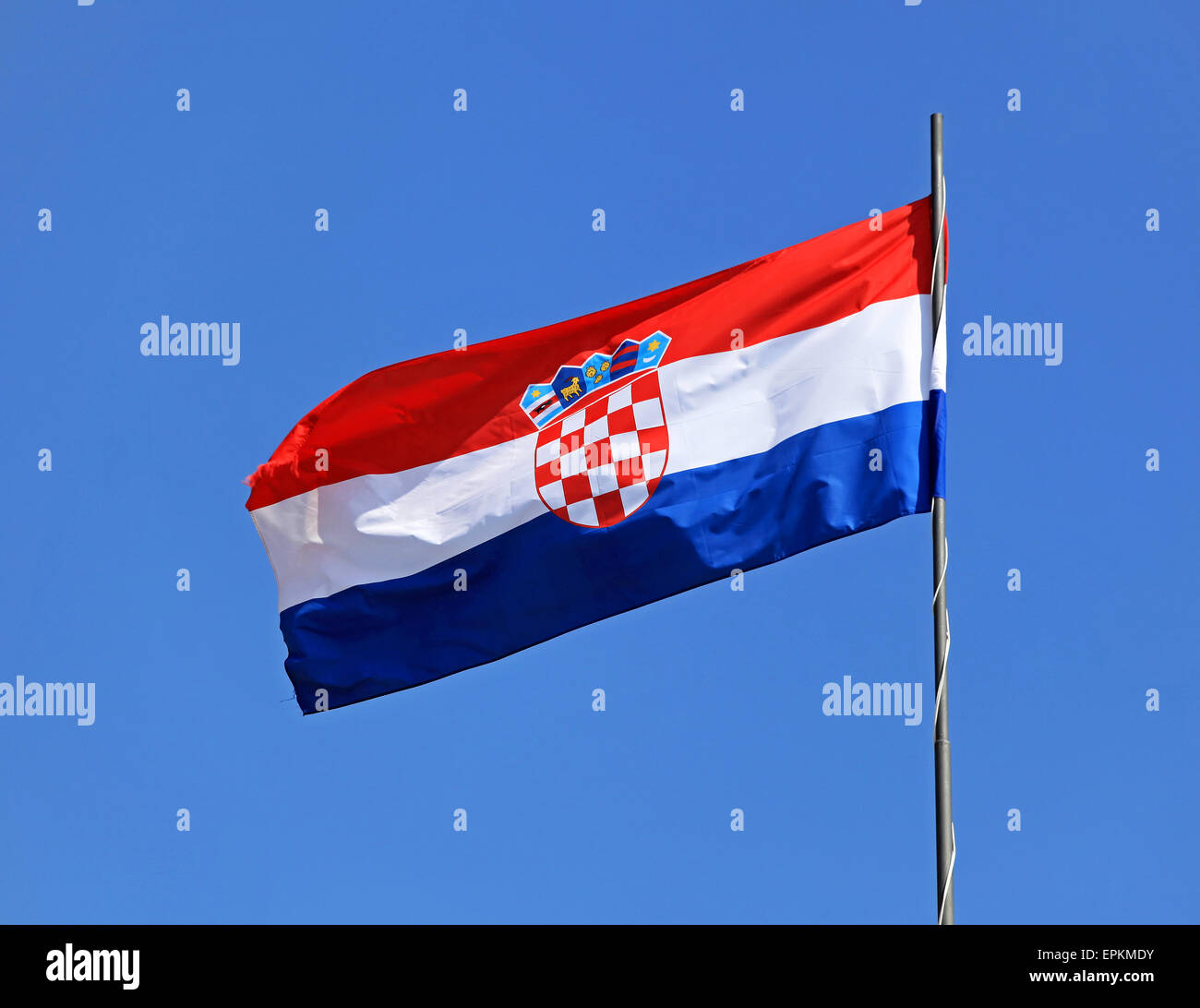 Croatian official flag hi-res stock photography and images - Alamy