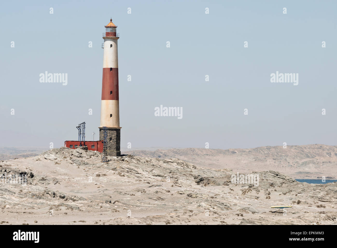 Namibia, Luederitz Peninsula, Lighthouse at Diaz Point Stock Photo - Alamy