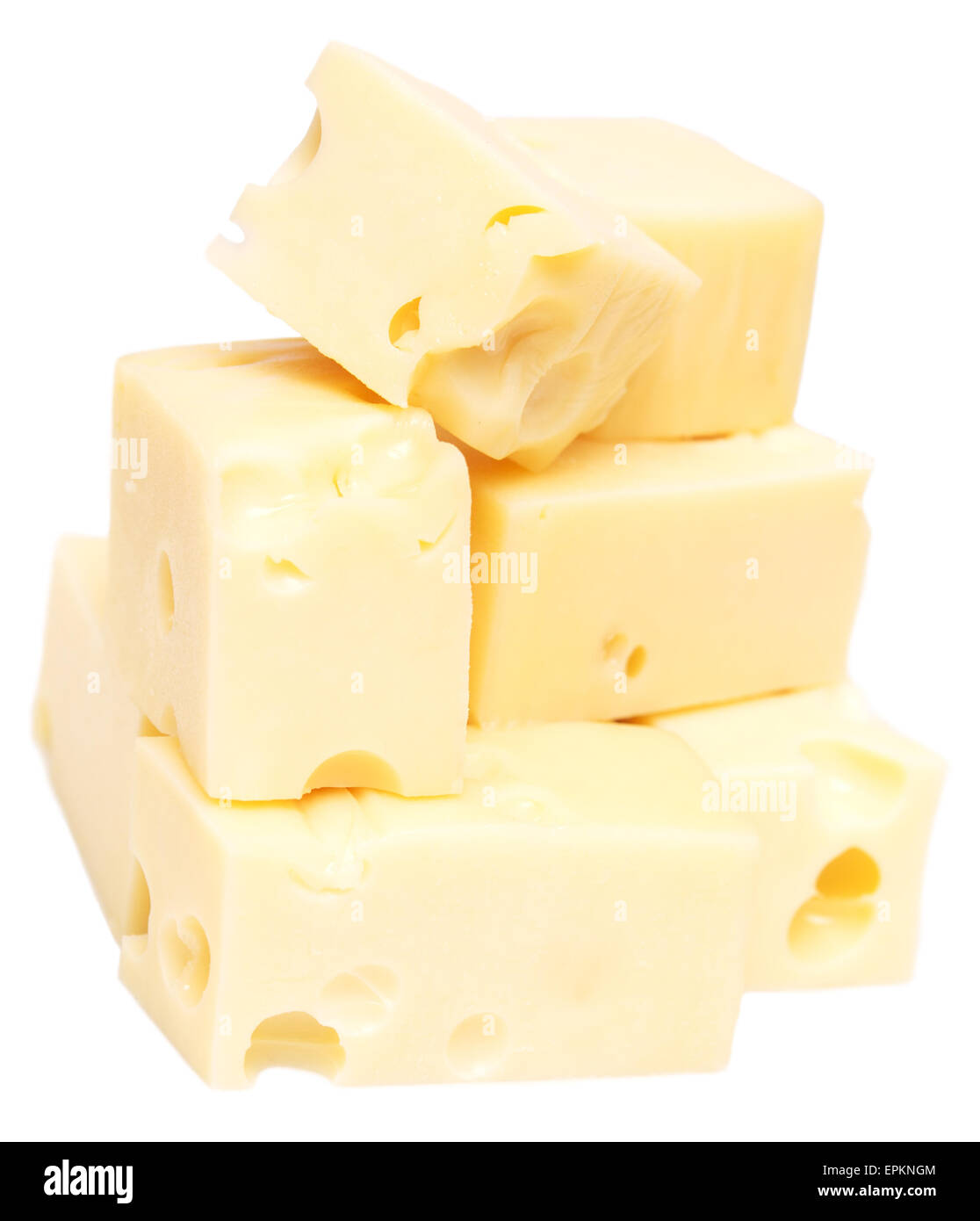 Traditional edam cheese Cut Out Stock Images & Pictures - Alamy