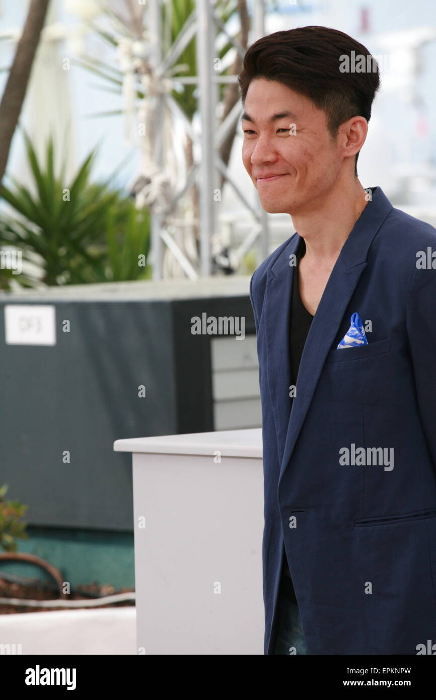 Cannes, France. 19th May, 2015. Director Hong Won-Chan at the Office ...
