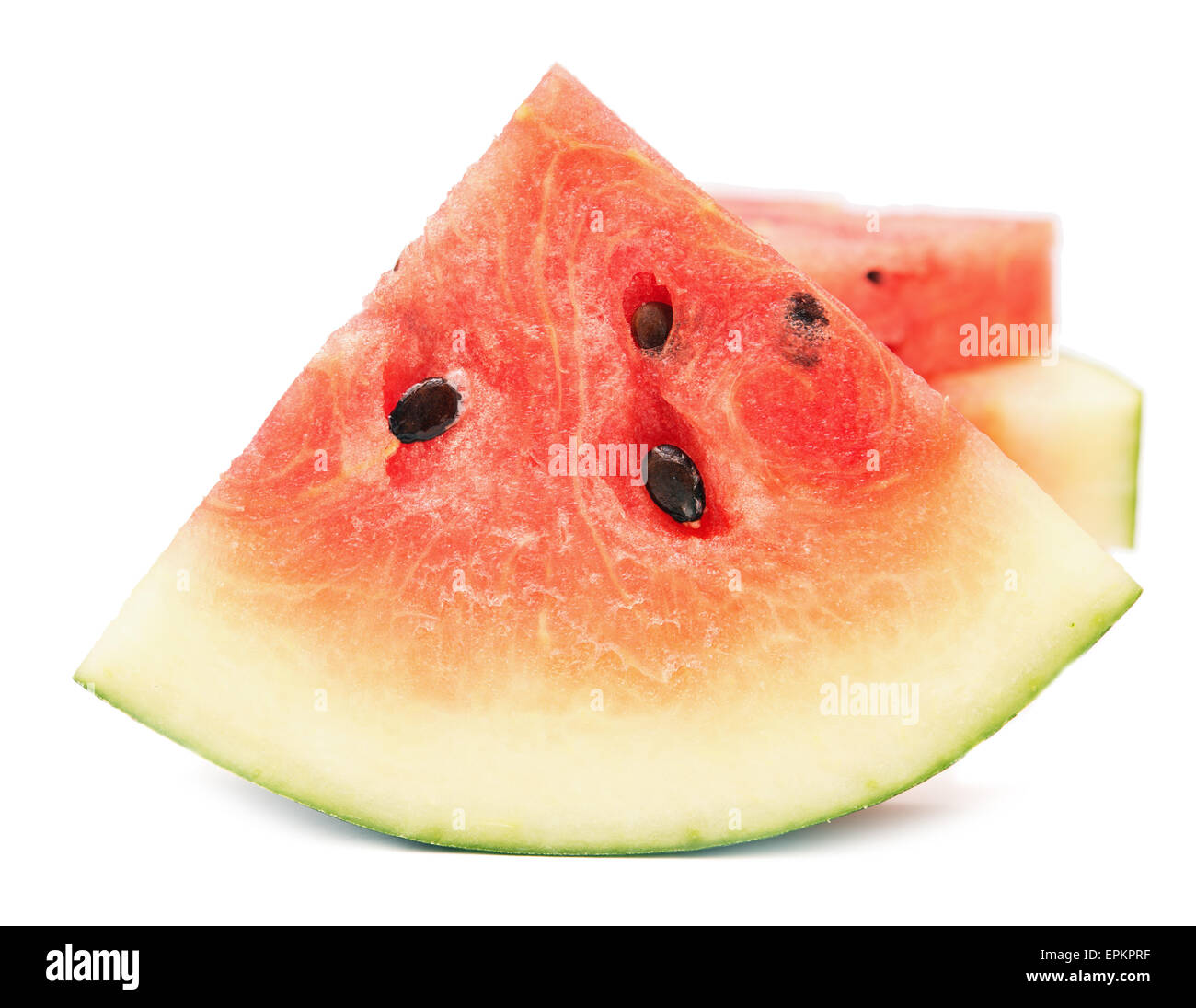 Watermelon slices Cut Out Stock Images & Pictures - Alamy