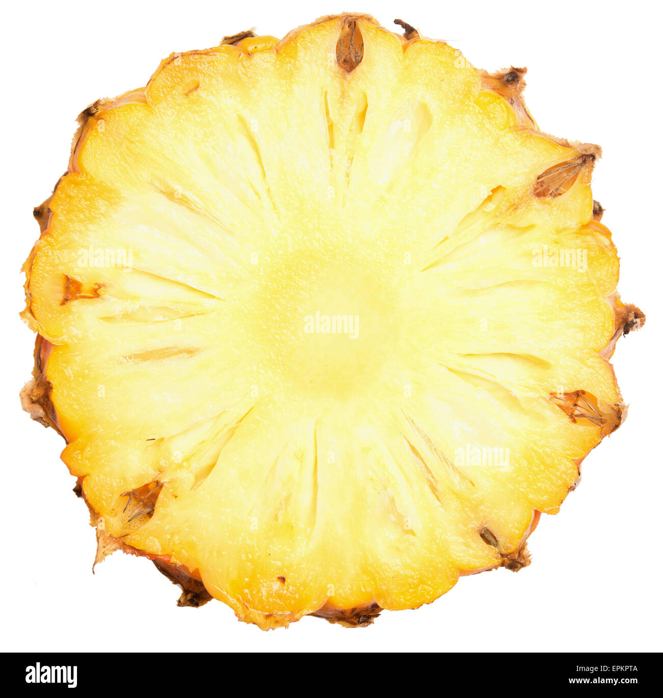 slice of pineapple Stock Photo - Alamy