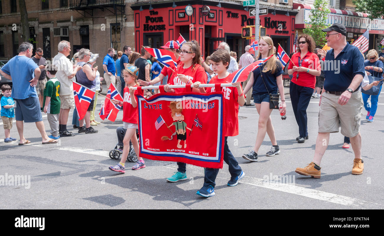 Scandinavian festival parade america hi-res stock photography and ...
