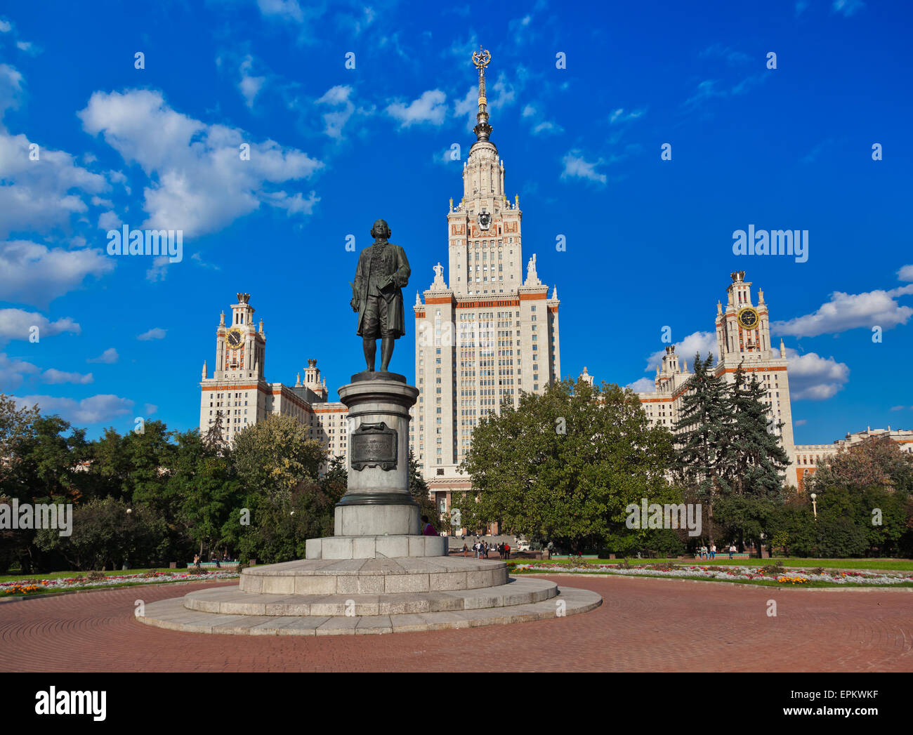 Moscow university old building hi-res stock photography and images - Alamy