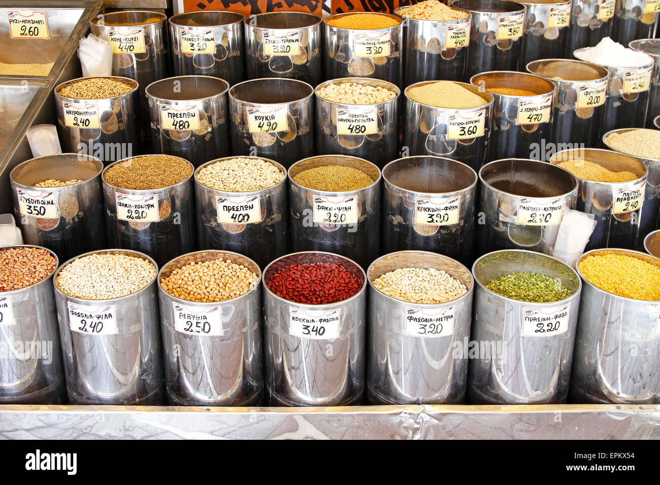 Legumes container hi-res stock photography and images - Alamy