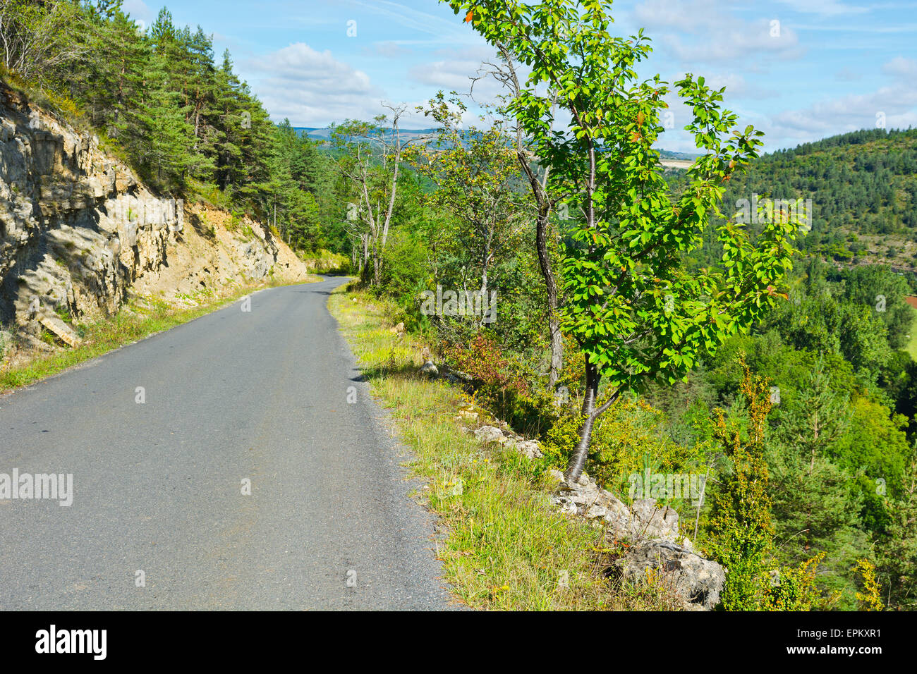 Narrow Road Stock Photo - Alamy