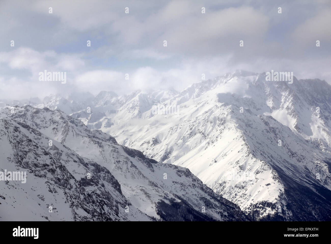 Cheget caucasus hi-res stock photography and images - Alamy