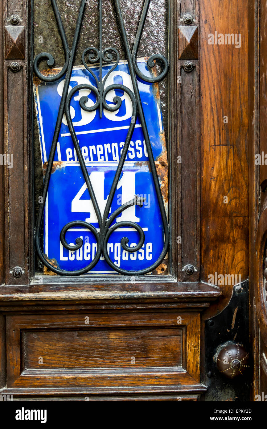 Door numbers hi-res stock photography and images - Alamy
