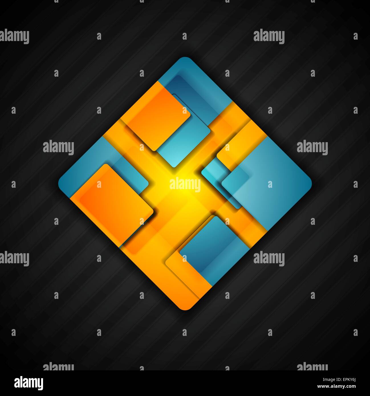 Abstract it logo hi-res stock photography and images - Alamy