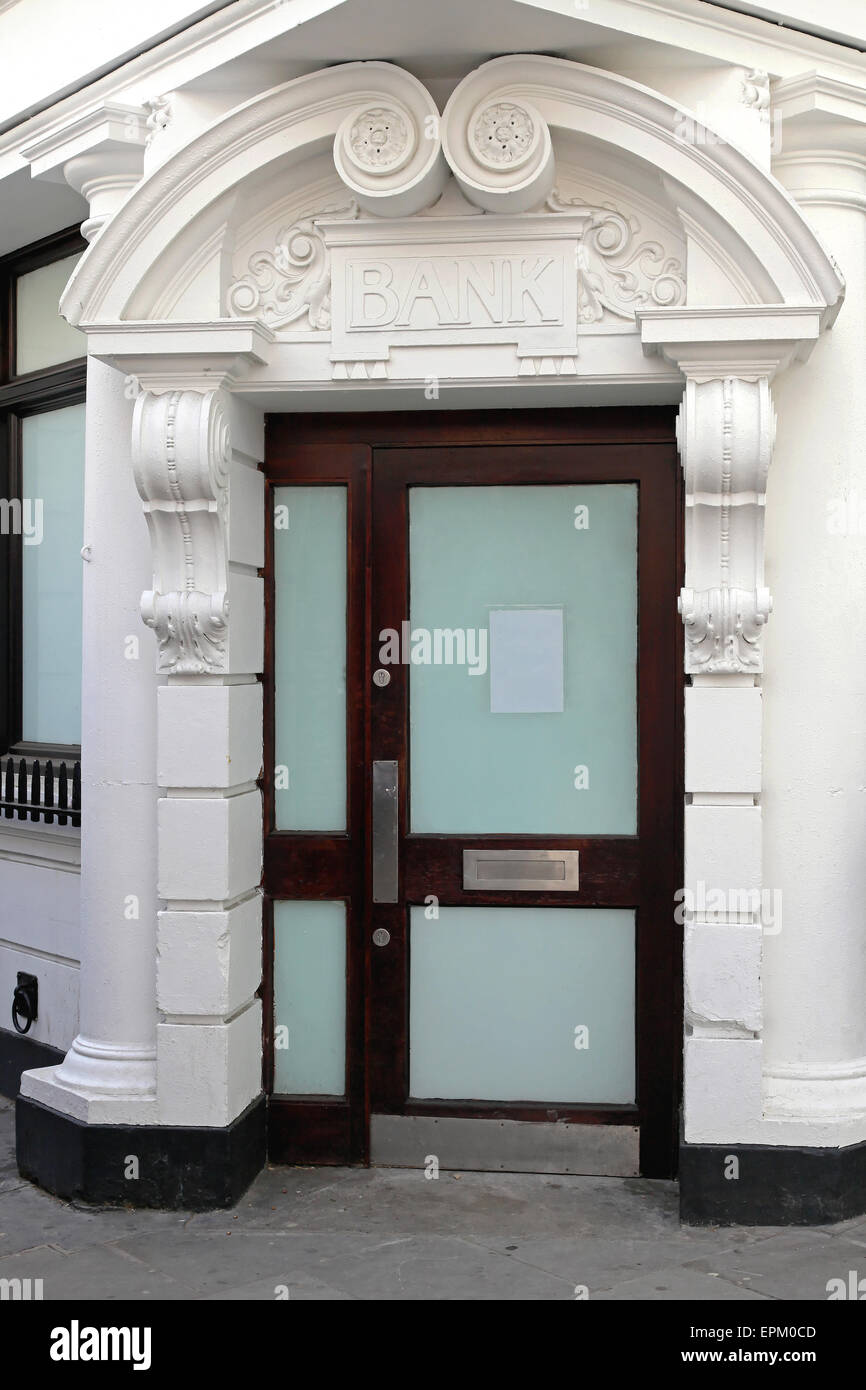 Old bank door hi-res stock photography and images - Alamy