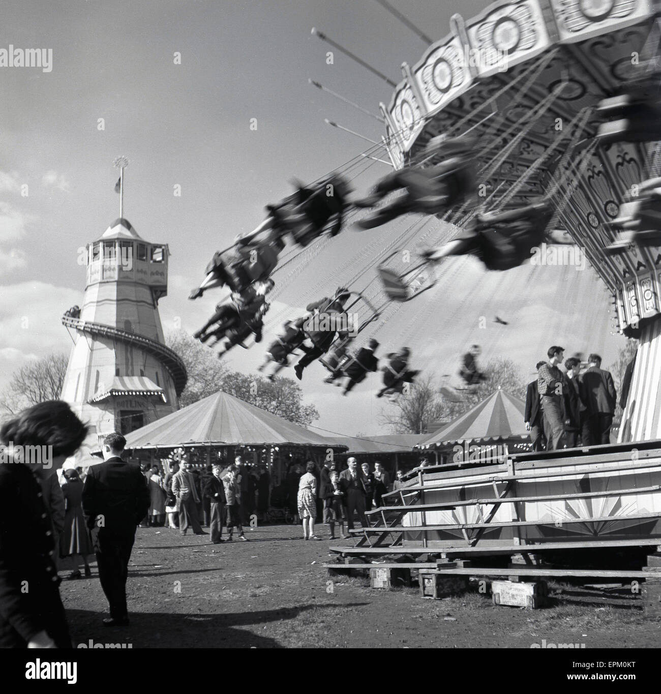 Funfair 1950s High Resolution Stock Photography and Images - Alamy