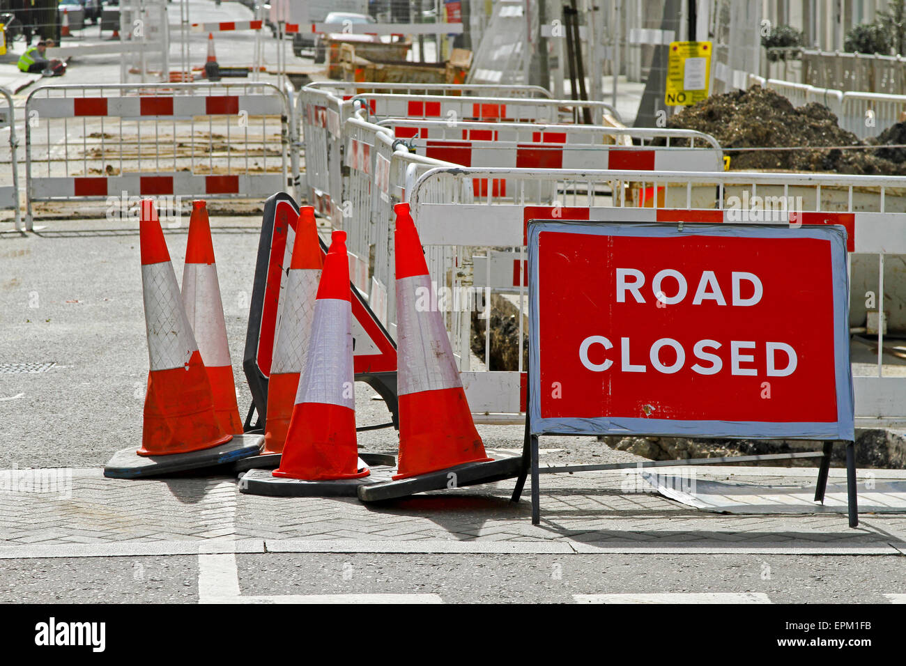 Closed street hi-res stock photography and images - Alamy