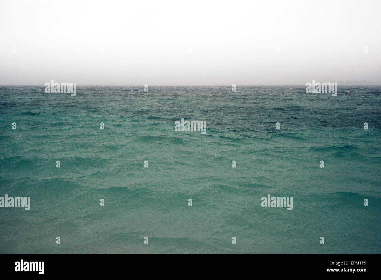 Maldives, Ari Atoll, storm over the ocean Stock Photo - Alamy
