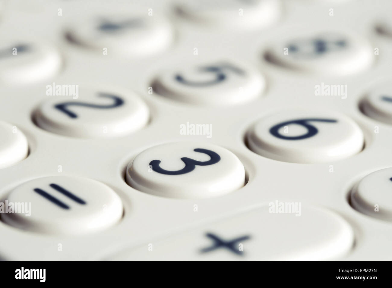 Closeup of calculator keypad Stock Photo - Alamy