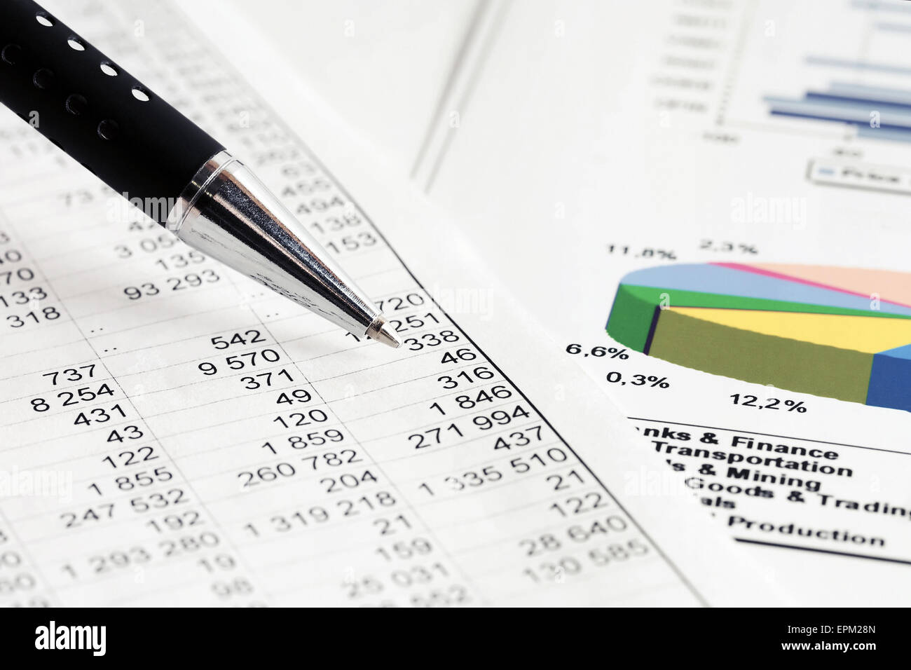 Stock market graphs and charts analysis Stock Photo - Alamy