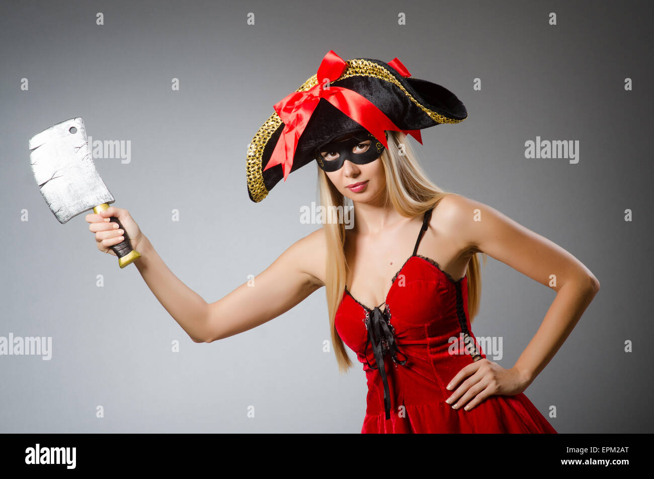 Pirate sailor carnival mask hi-res stock photography and images - Alamy