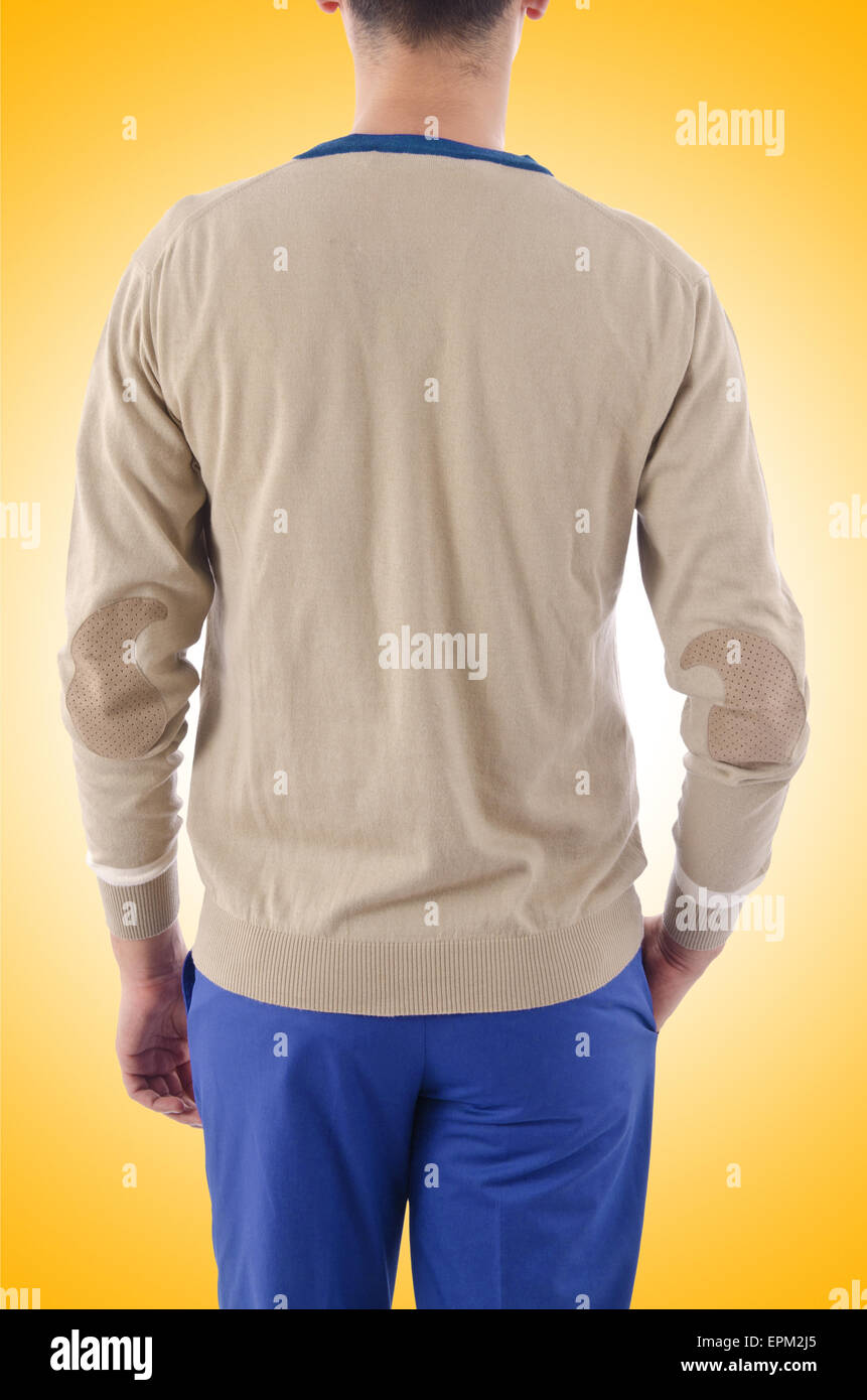 Stylish jacket isolated on model Stock Photo - Alamy