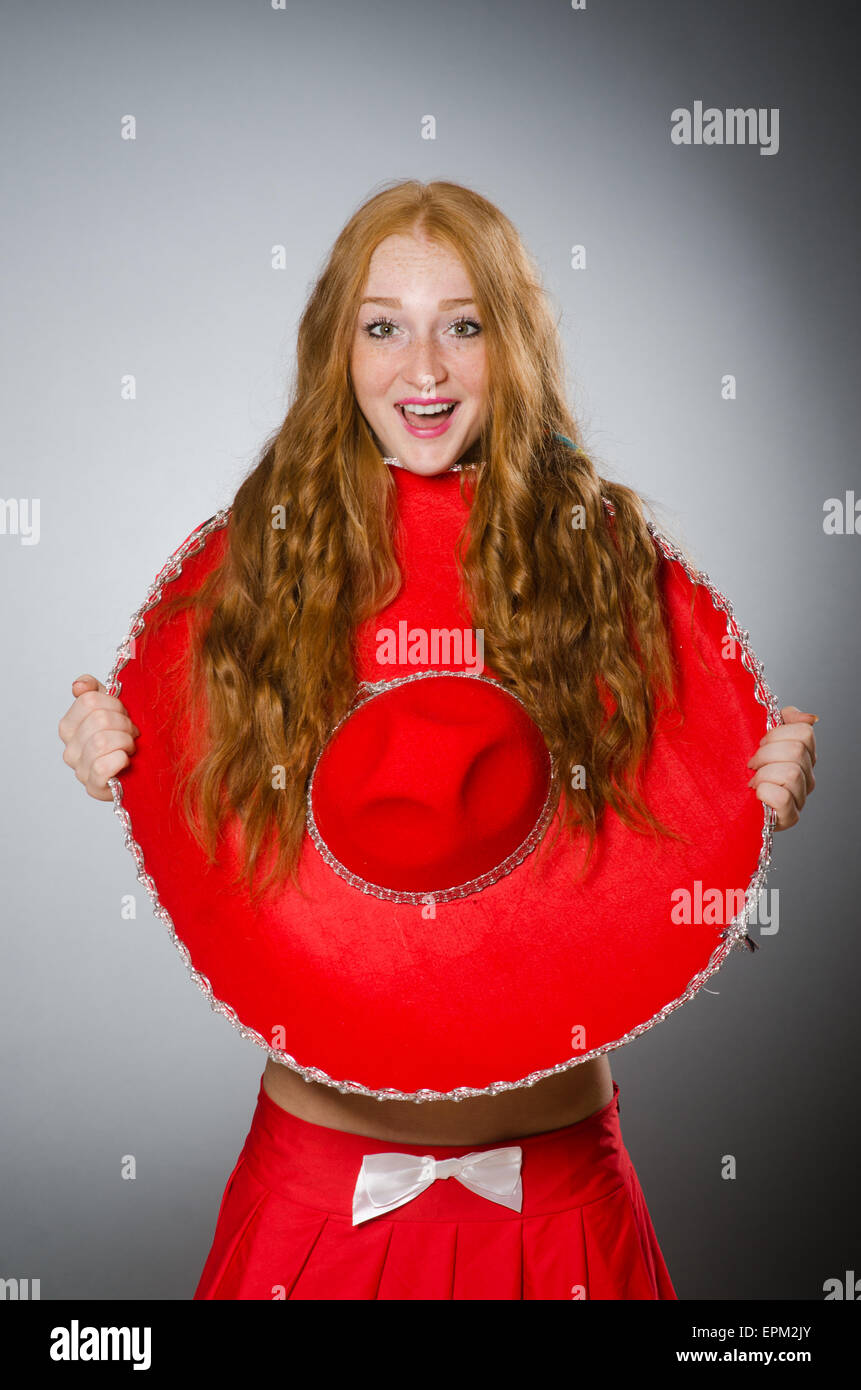 Wearing cowboy hat hats sombrero sombreros hi-res stock photography and ...