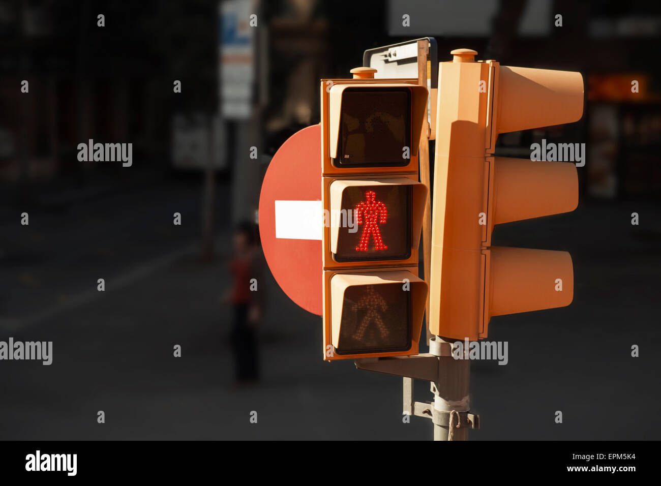 Pedestrian signal hi-res stock photography and images - Alamy
