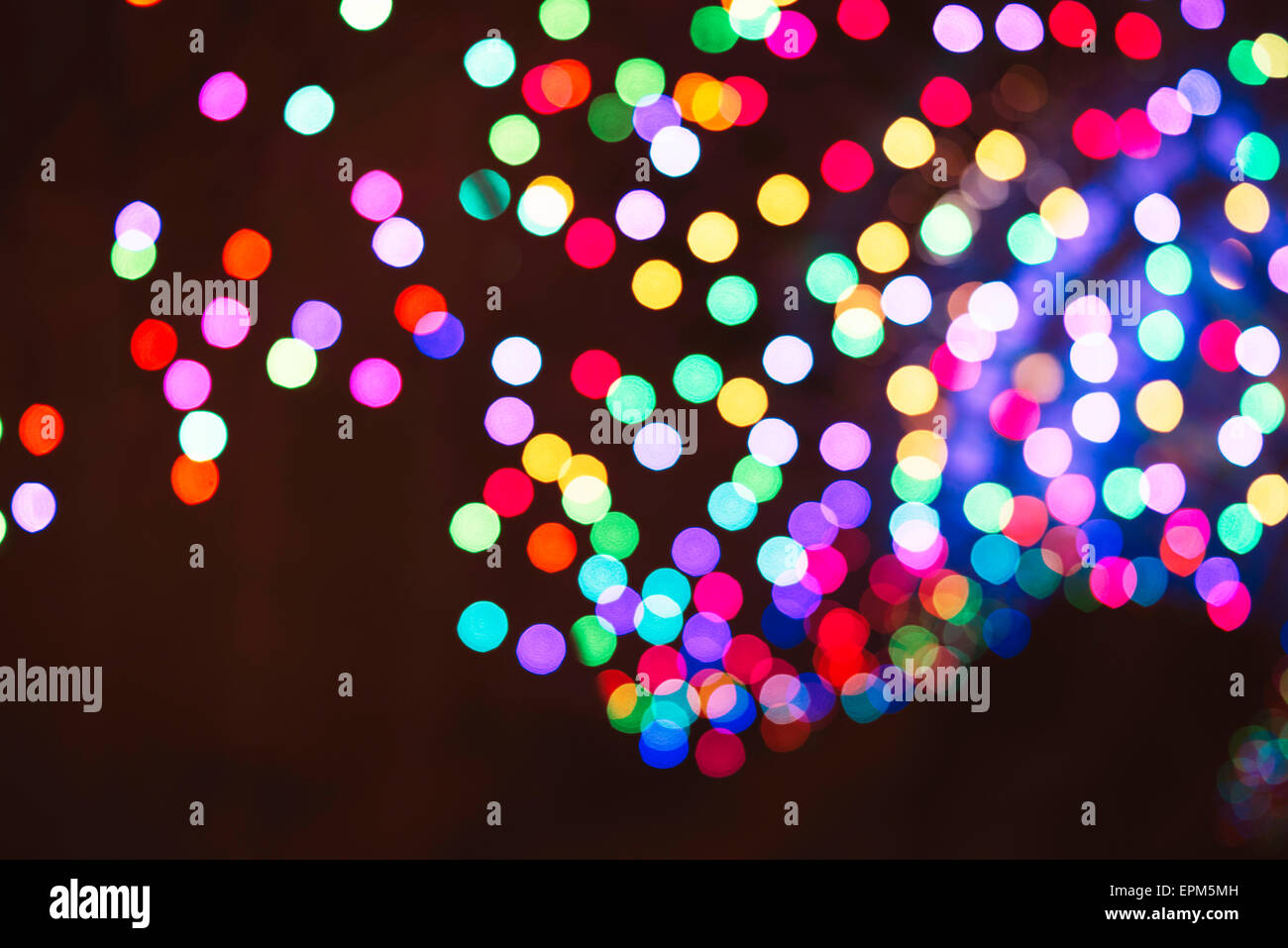 Blurred multicolored lights Stock Photo - Alamy