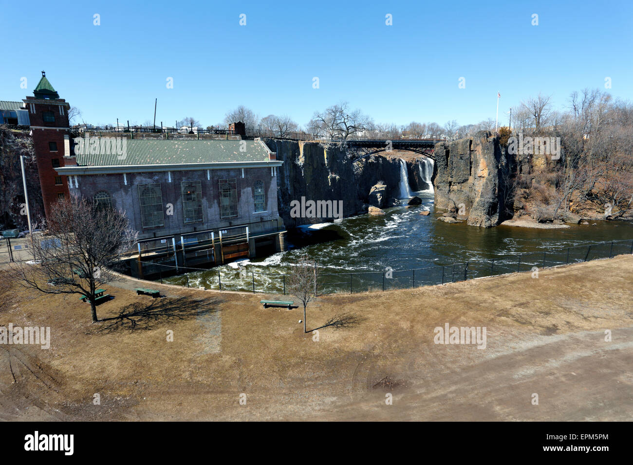 Passaic new jersey waterfall hi-res stock photography and images - Alamy