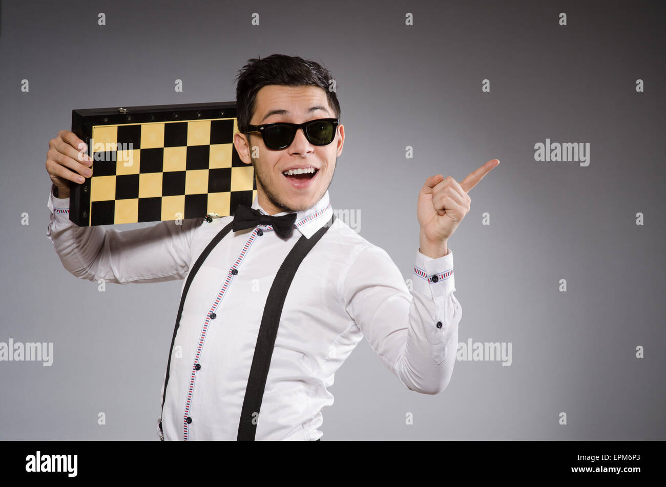 Funny chess player board hi-res stock photography and images - Alamy