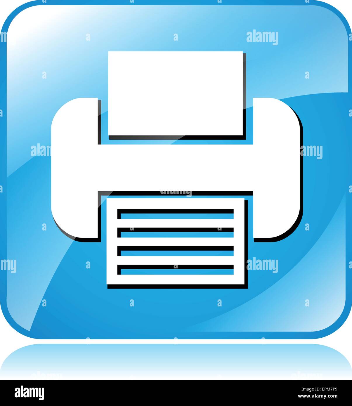 Machine printer Stock Vector Images - Alamy