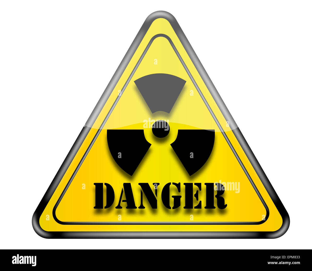 Danger of death warning sign Stock Photo - Alamy
