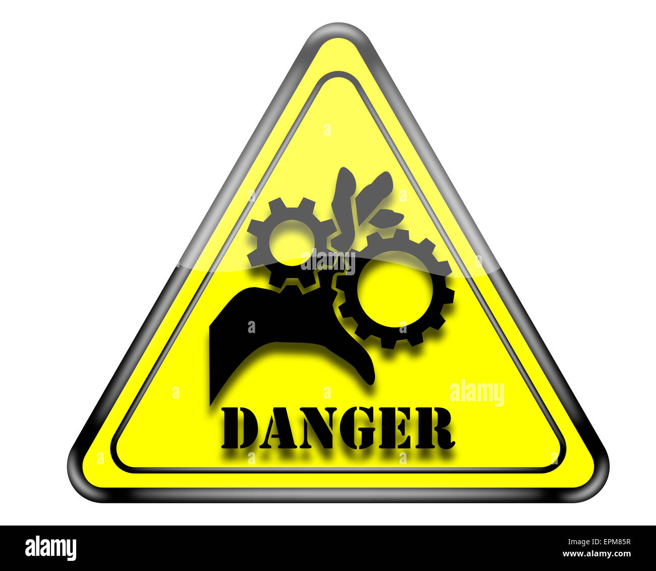 Danger of death warning sign Stock Photo - Alamy