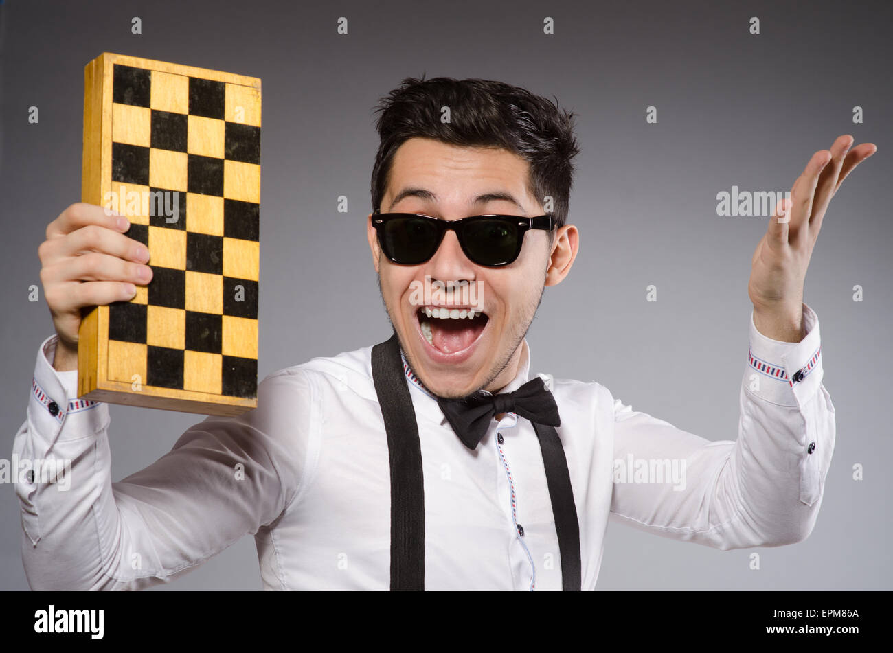 Funny chess player board hi-res stock photography and images - Alamy