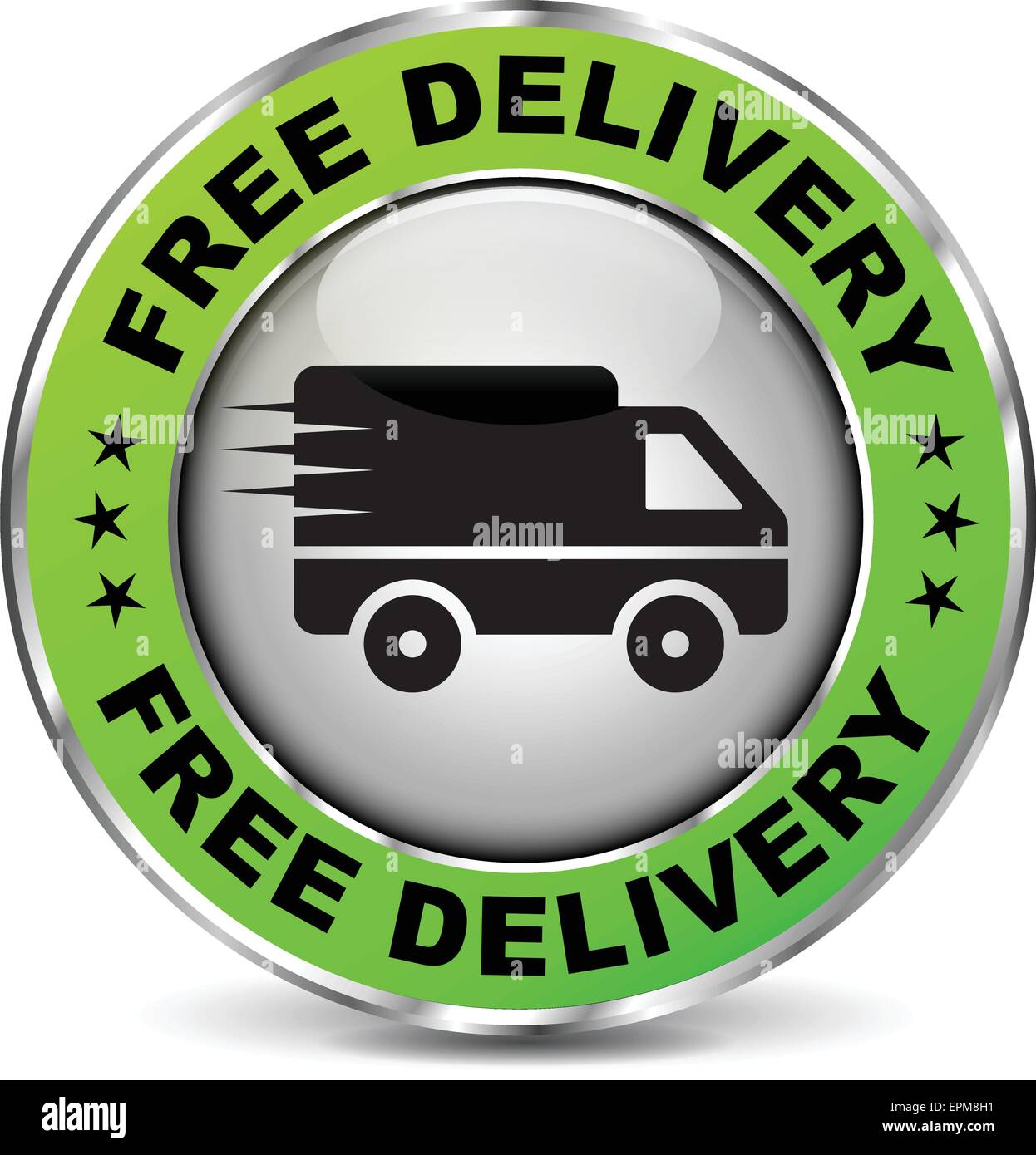 Delivery Service Icon Stock Vector Images - Alamy