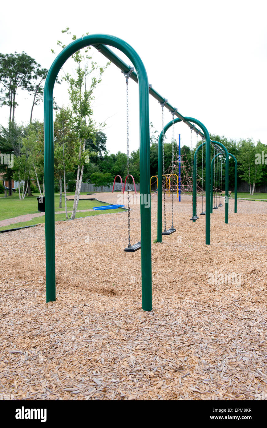 Public swingset hi-res stock photography and images - Alamy