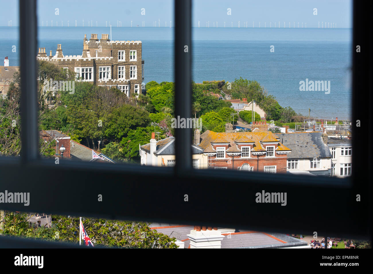 View from Royal Albion Hotel Broadstairs Stock Photo - Alamy