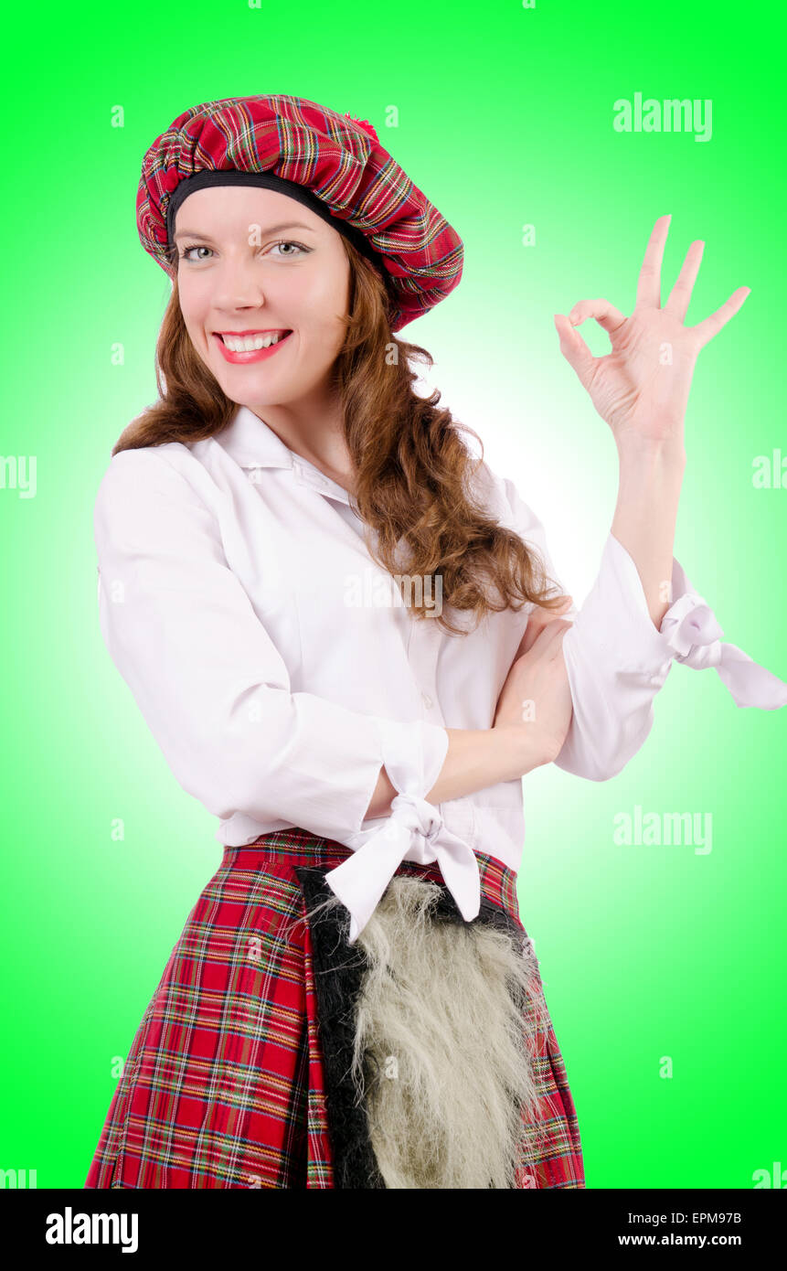 Scottish woman hi-res stock photography and images - Alamy
