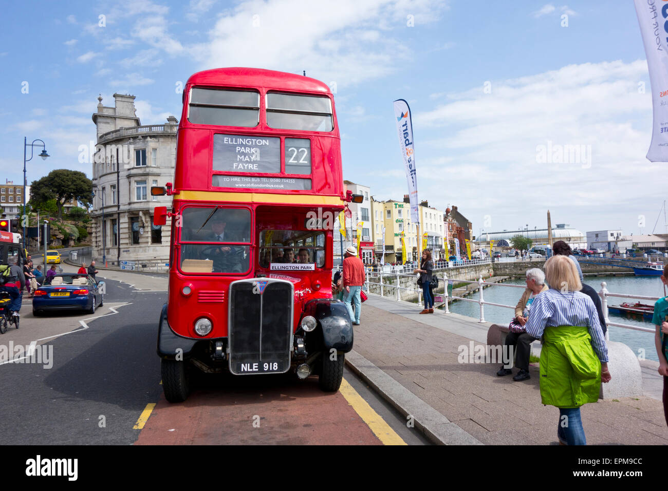 old red London bus Ramsgate Kent Stock Photo - Alamy old red London bus Ramsgate Kent Stock Photo - Alamy