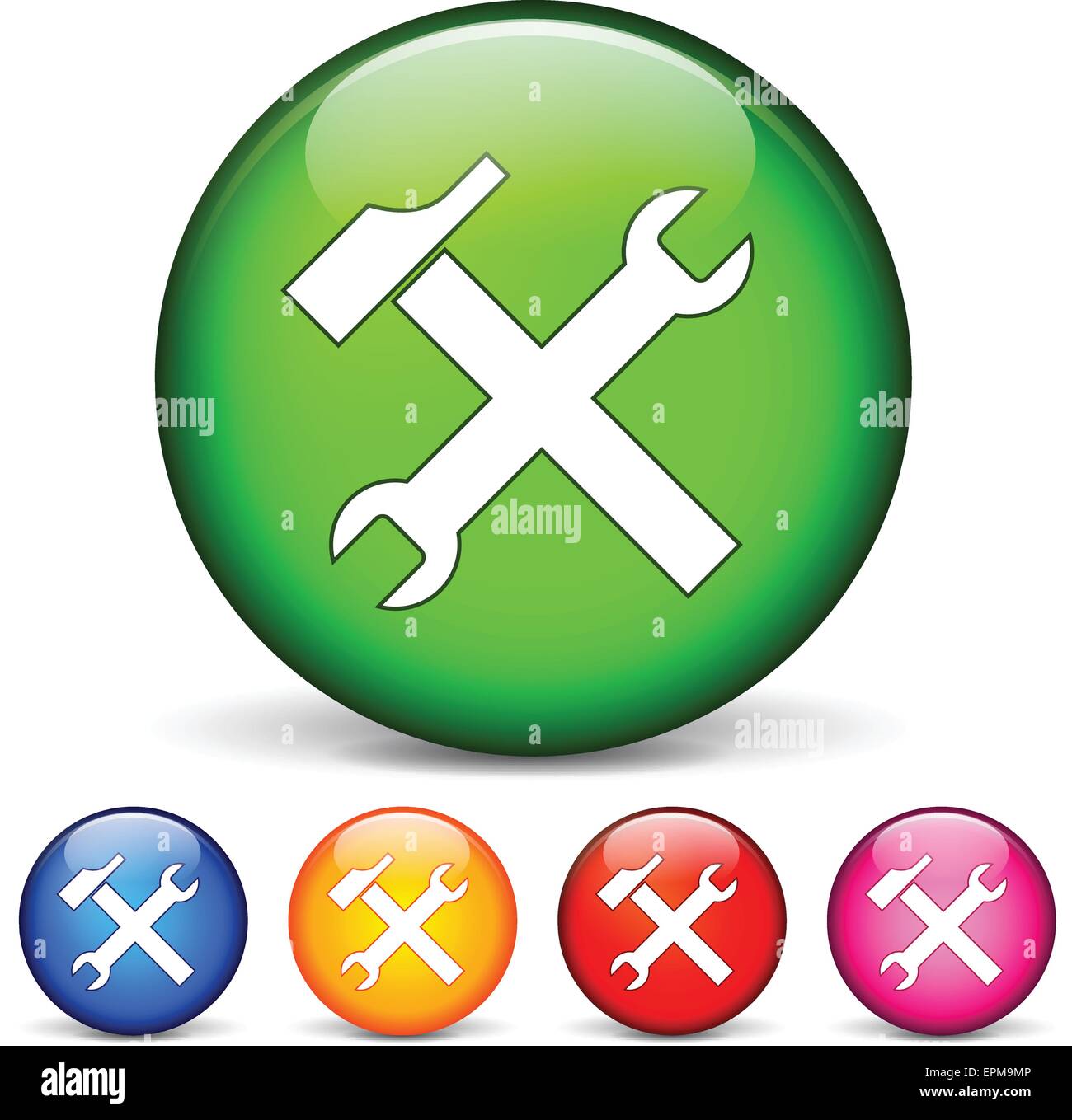 Shiny tools Stock Vector Images - Alamy