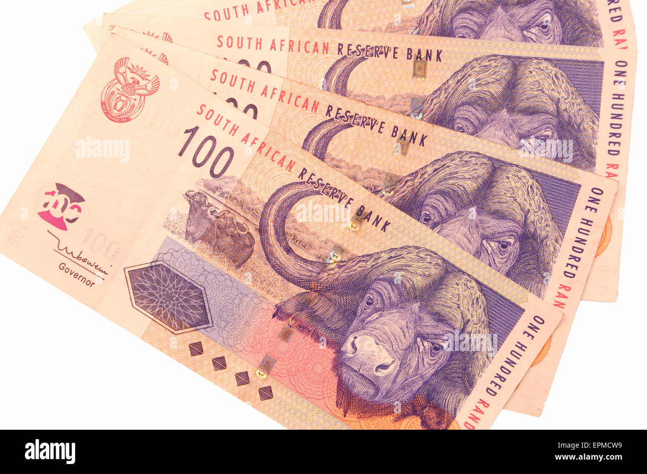 100 rand note hi-res stock photography and images - Alamy