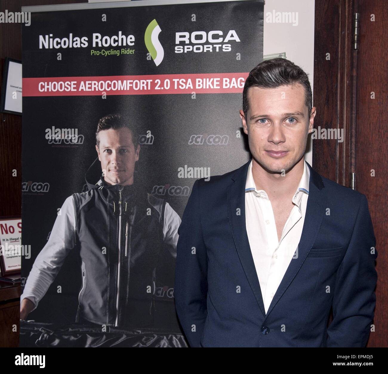 Irish professional cyclists Nicolas Roche, Sam Bennett, Philip Deignan ...