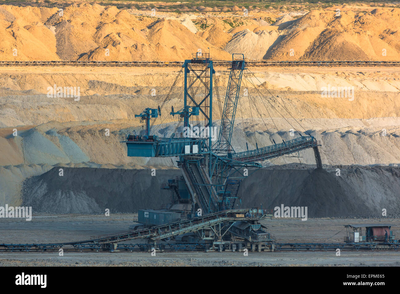 Mining machinery in the mine Stock Photo - Alamy