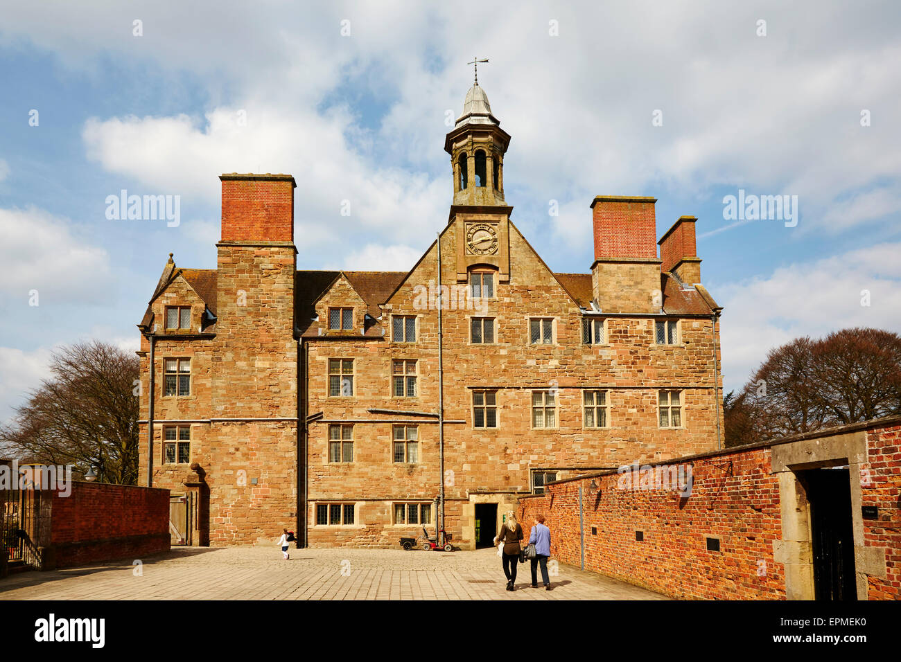 View of Rufford Abbey Stock Photo - Alamy