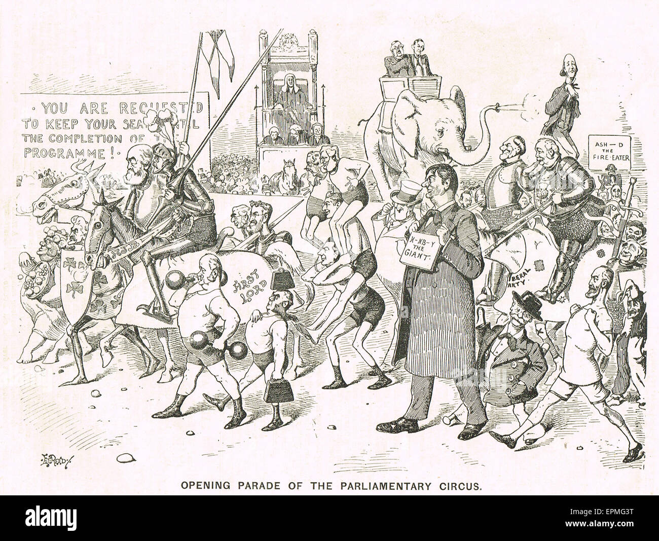 Parliament cartoon hi-res stock photography and images - Alamy